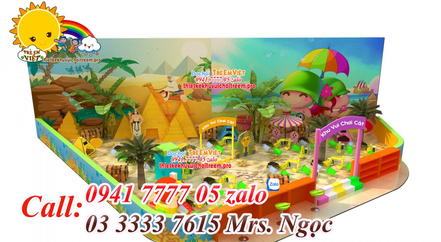 TOP 5 Mẫu Thiết Kế KHU VUI CHƠI MINI CHO BÉ Trong Nhà